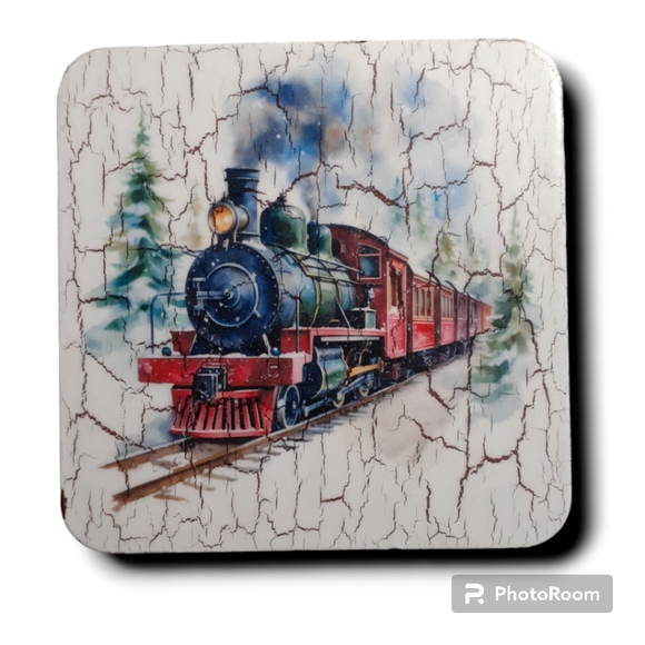 SOUVENIRS | Art | Wooden Souvenir Classic Train Codalova54 | Poshmark